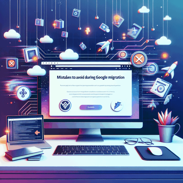 Mistakes to avoid during Google Migration | movebot